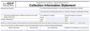 IRS Form 433-F Guide: Financial Hardship & Tax Debt Help in 2026